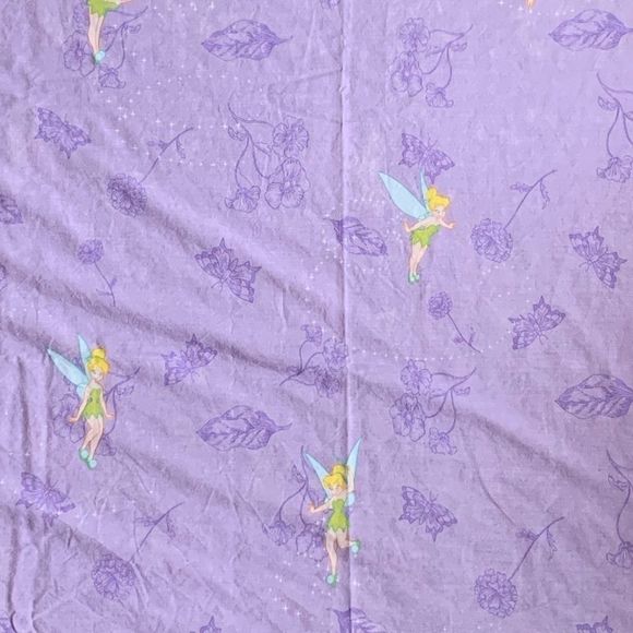 Disney | Bedding | Disneytinkerbell Twin Flatsheet Lavender | Poshmark